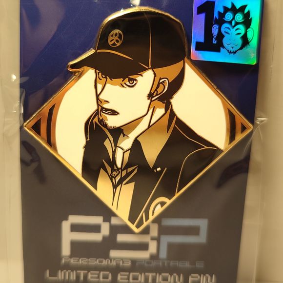 ATLUS | Jewelry | Persona 3 Portable Junpei Lori Limited Edition Enamel ...